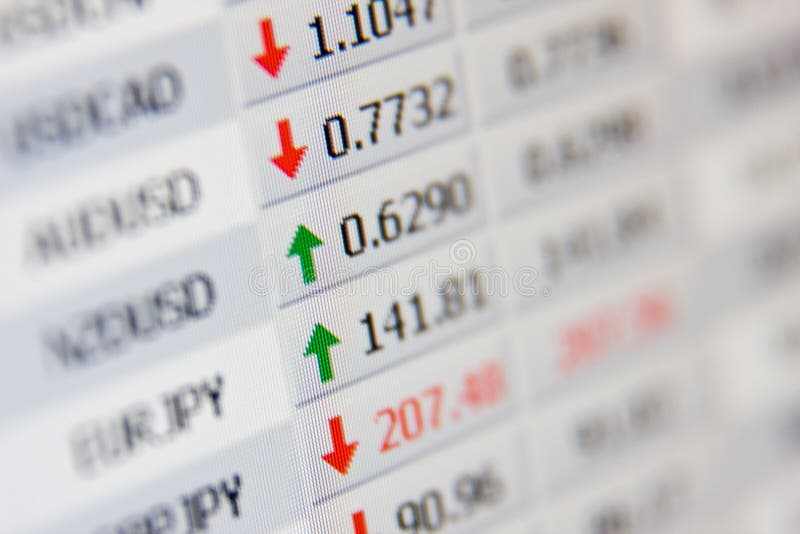 Stock market ticker stock photo. Image of electronic - 28073374