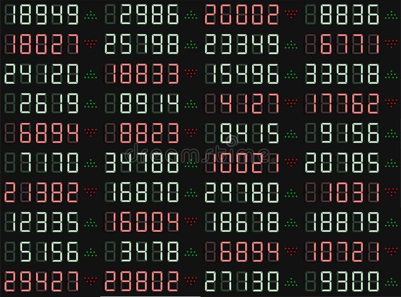 Stock Scoreboard Front View Stock Vector - Illustration of jones ...