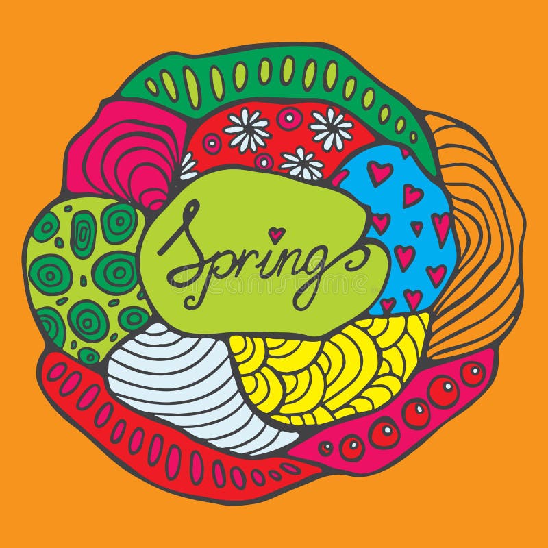 Stock Spring Background. Template for Card, Cover, Poster Stock ...