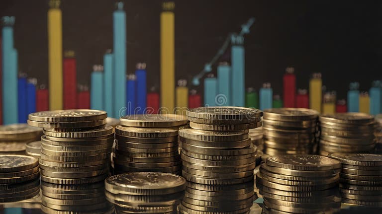 Stock Surge and Coin Stacks a Powerful Wealth-Building Visual Stock ...