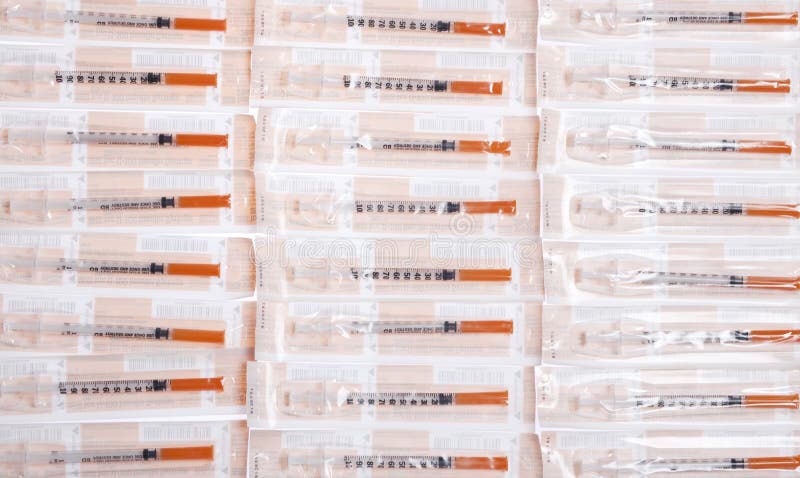 Stock of syringes stock photo. Image of medical, illness - 12042210