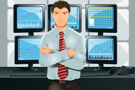 Trader Cartoon Stock Illustrations – 4,522 Trader Cartoon Stock ...