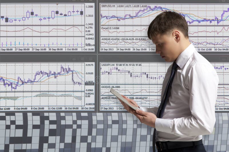 Stock Trader stock image. Image of person, businessman - 15924721