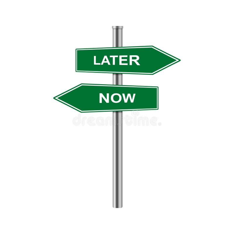 Stock Vector Arrows Sign Later and Now Stock Photo - Illustration of ...