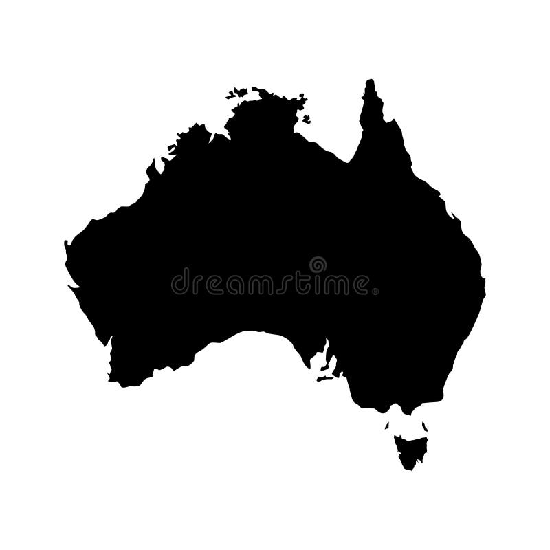 Stock Vector Australia Map Icon Vector Illustration 1 Stock Photo ...