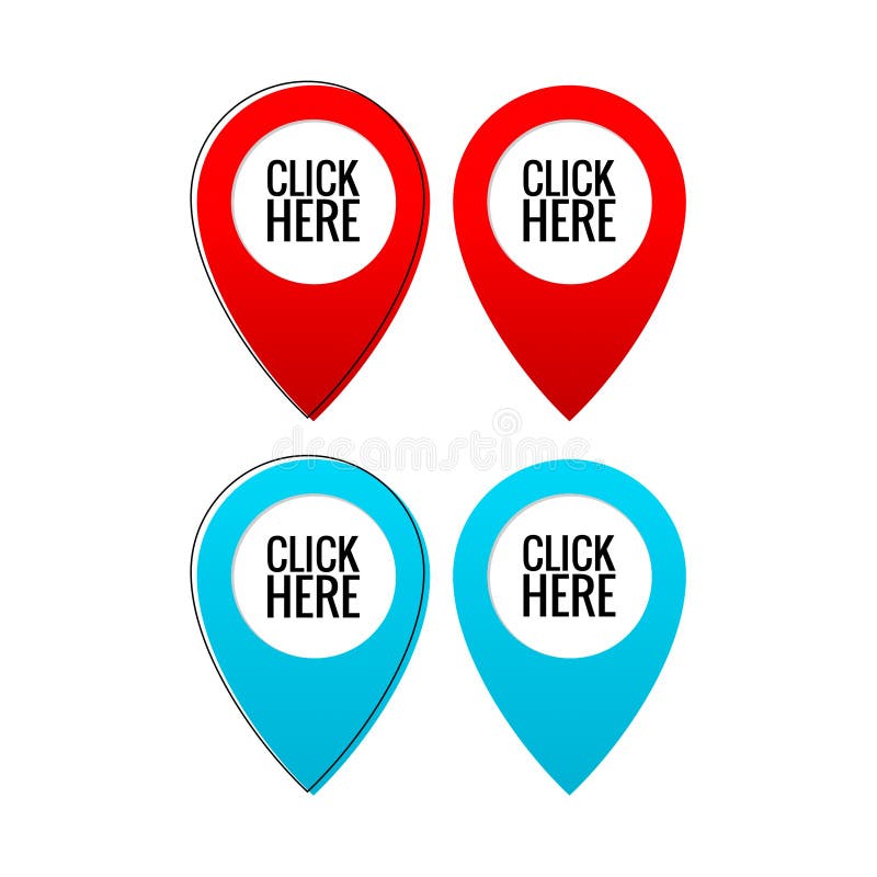 Stock Vector Button Click Here Illustration 15 Stock Image ... Stock Vector Button Click Here Illustration 15 Stock Image ...