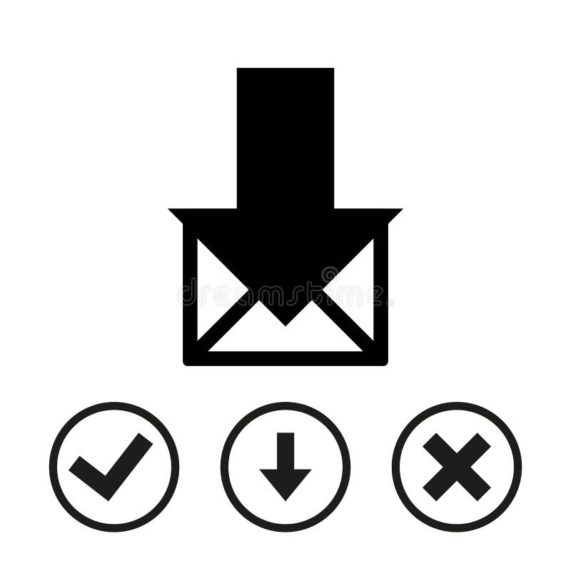 Stock Vector Email or Sms Icon Mobile Mail Sign Simbol Stock Vector ...