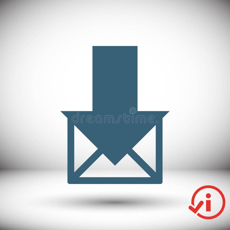 Stock Vector Email or Sms Icon Mobile Mail Sign Simbol Stock Vector ...
