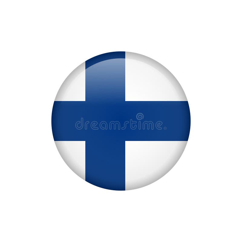 Stock Vector Finland Flag Icon 5 Stock Photo - Illustration of flags ...