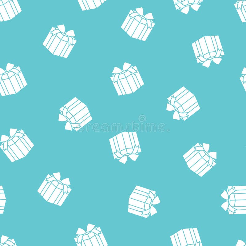 Stock Vector Seamless Pattern with Gift Boxes Stock Vector ...