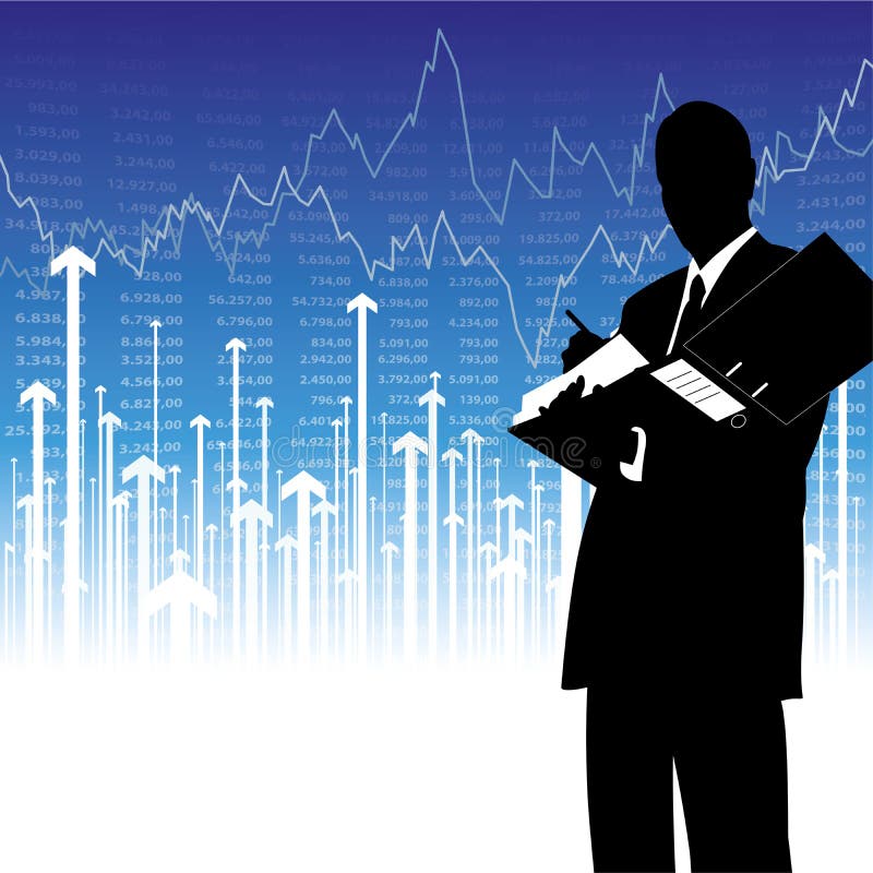 Stockbroker stock vector. Illustration of banking, businessman - 11690430