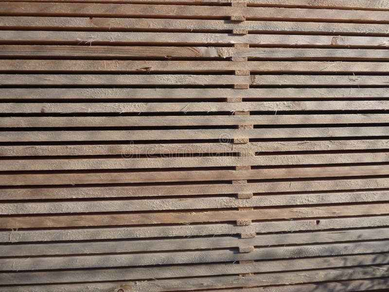 Stocked Wooden Planks for a Construction Stock Image - Image of house ...