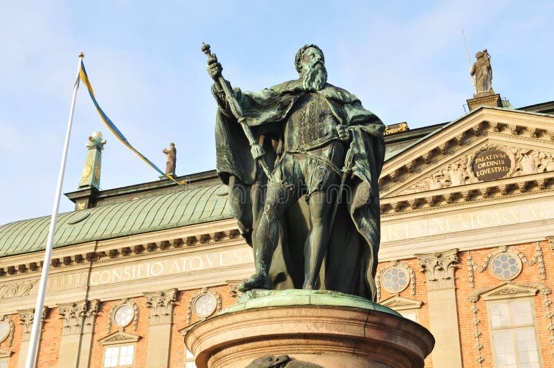 Stockholm architecture stock image. Image of bronze, facade - 22955385