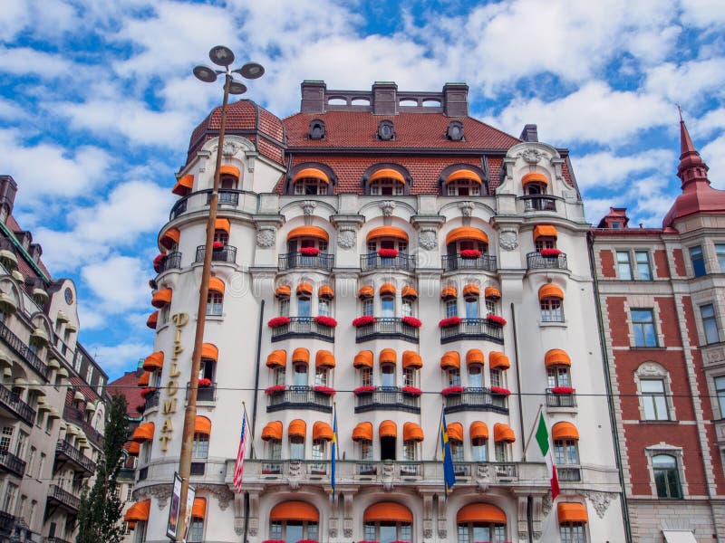 Stockholm Buildings stock photo. Image of northern, innovative - 97358508