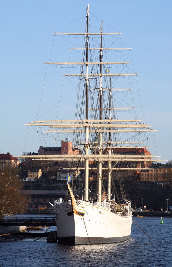 Gamla Stan Stockholm Ship stock image. Image of protestant - 1464305