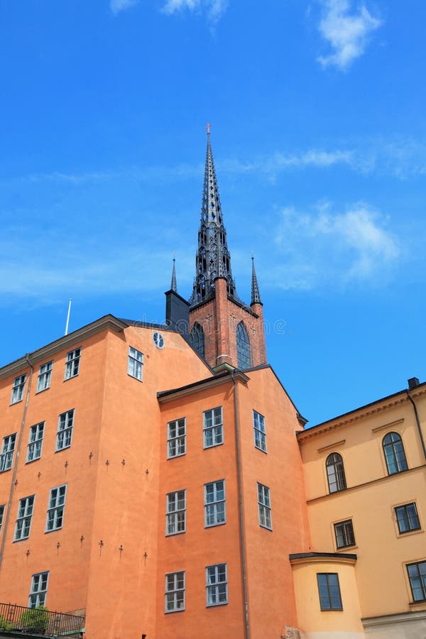 Stockholm city center. stock image. Image of exterior - 11129383