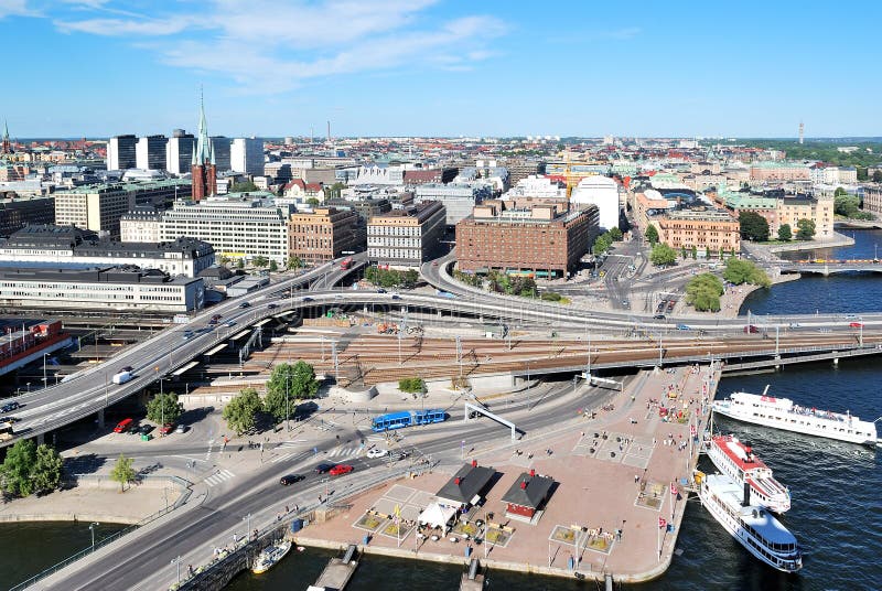 Stockholm, District Norrmalm Stock Image - Image of northern, stockholm ...