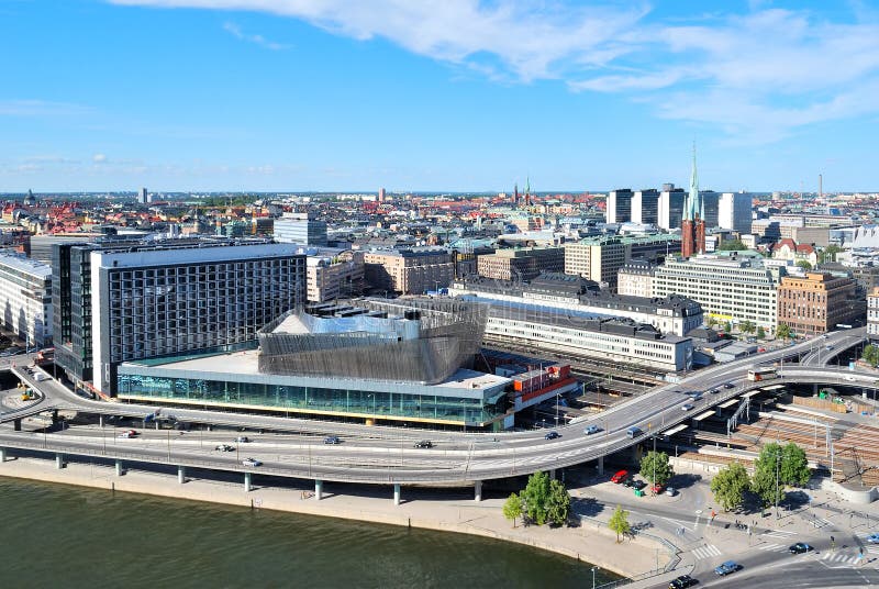 Stockholm, District Norrmalm Stock Photo - Image of buildings, district ...