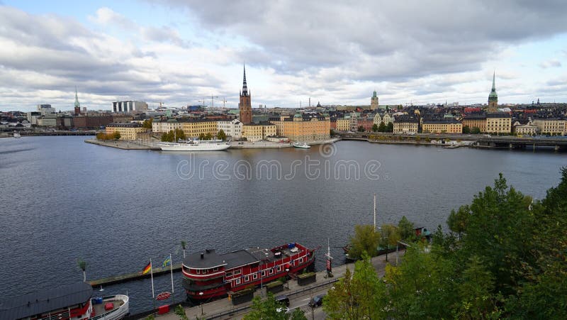 Stockholm editorial stock image. Image of colourful, landmark - 84914034