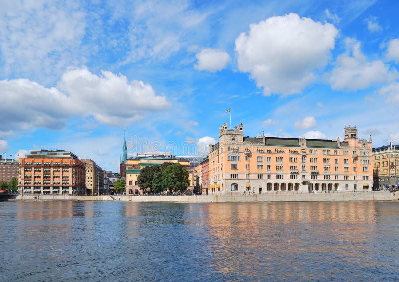 Stockholm, Norrmalm stock photo. Image of northern, bright - 20957656
