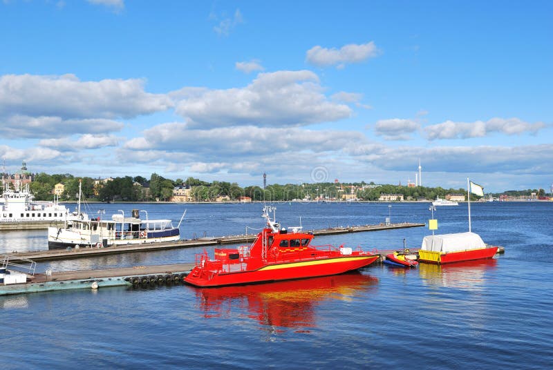 Stockholm, Slussen stock photo. Image of vacation, summer - 28048452