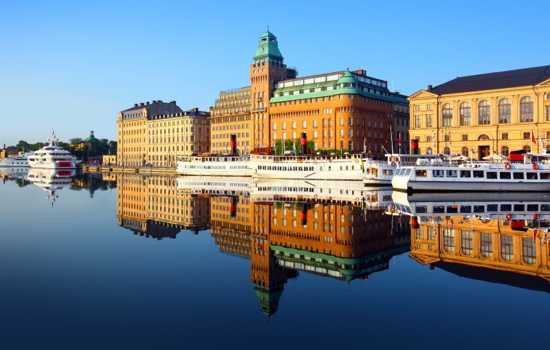 Stockholm stad arkivfoto. Bild av ytter, världsomspännande - 57656506