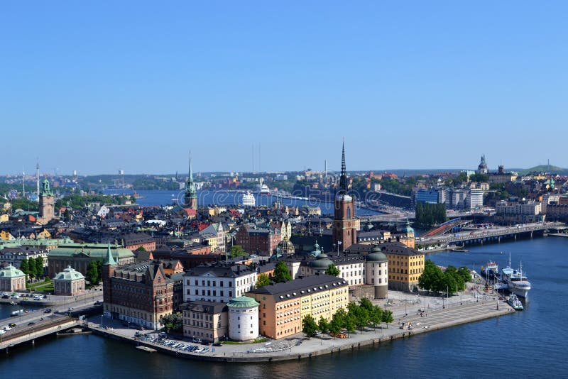 Stockholm Sverige Gamla Stan Centrum Arkivfoto - Bild av centrala, pris ...