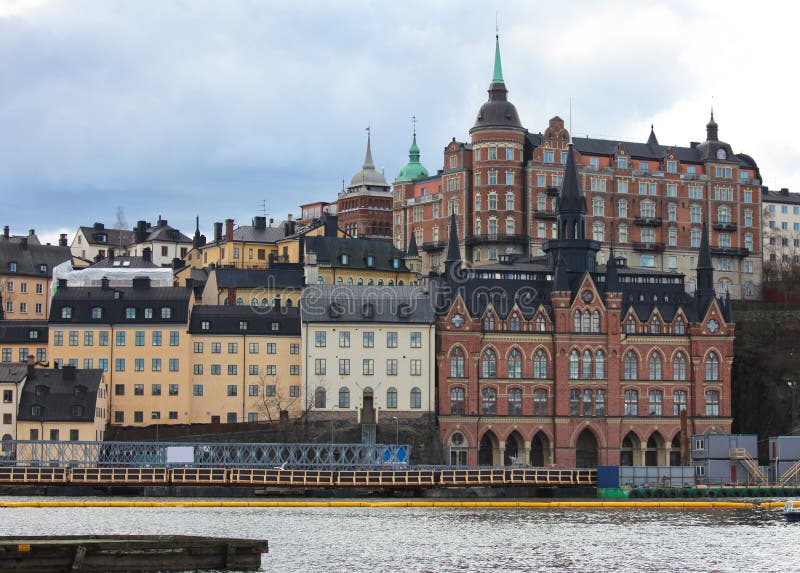 Stockholm, Sweden stock image. Image of center, sweden - 16307477
