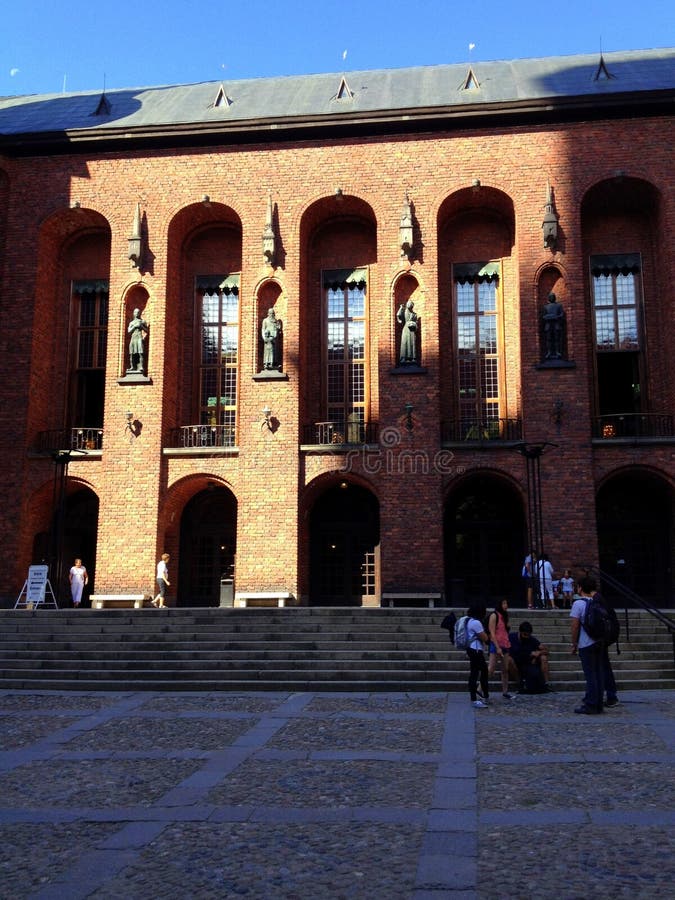 Stockholm Building in City Centre. Editorial Photography - Image of ...