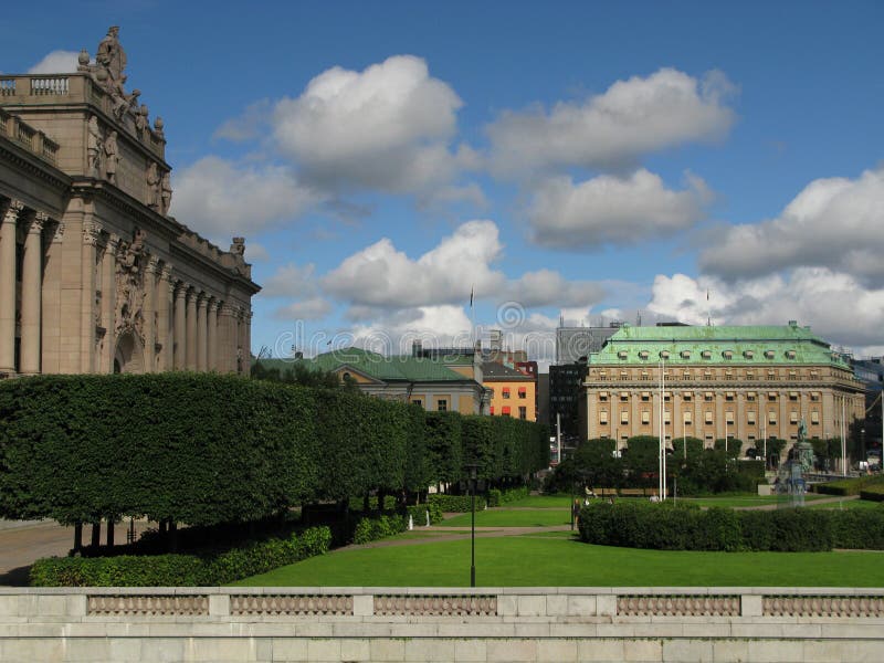 Stockholm, Sweden stock image. Image of embankment, dream - 40347809