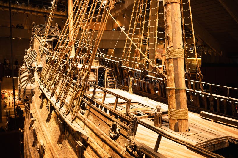 The Famous Ship Called Vasa in Stockholm Editorial Photography - Image ...