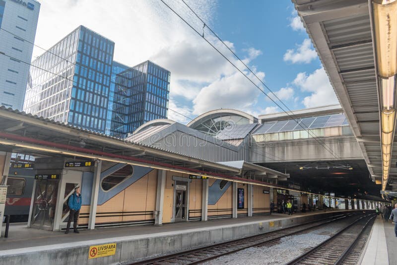Stockholm Central station editorial photography. Image of modern ...