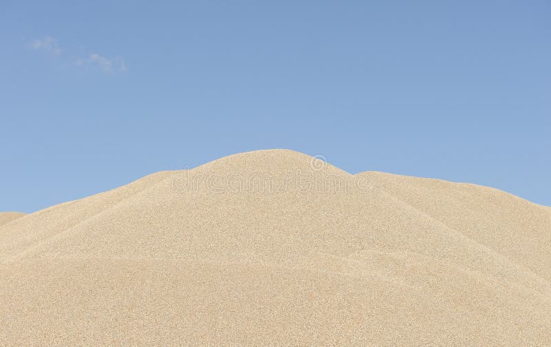 Stockpile of dirt stock image. Image of geology, pebble - 14049395