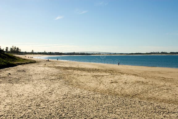 Stockton Beach stock photo. Image of beach, shore, waves - 5968592
