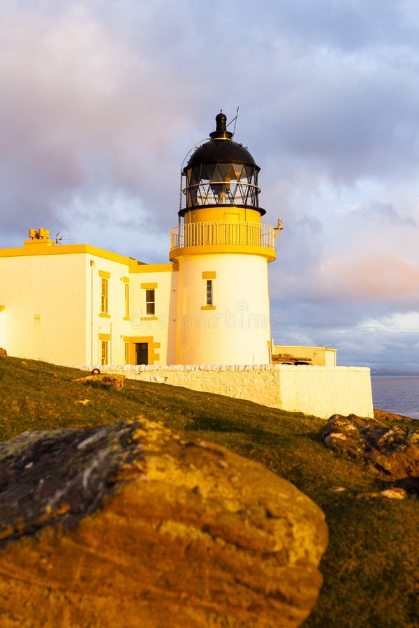 Stoer Lighthouse, Highlands, Scotland Stock Photo - Image of britain ...