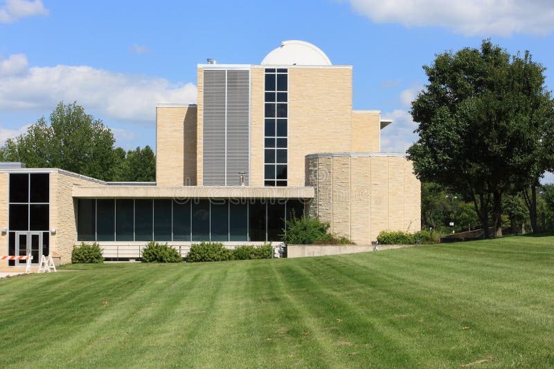 Stoffer Science Hall - Washburn University Stock Photo - Image of ...