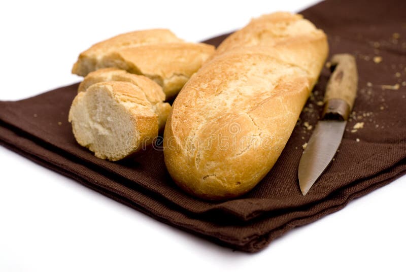 Stokbrood stock afbeelding. Image of maaltijd, ontbijt - 17835893