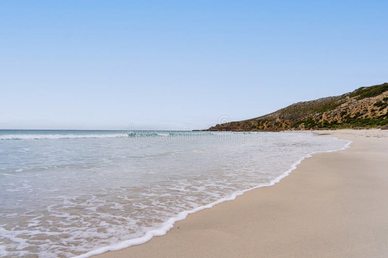 Stokes Bay Beach stock photo. Image of coast, relaxation - 306752250