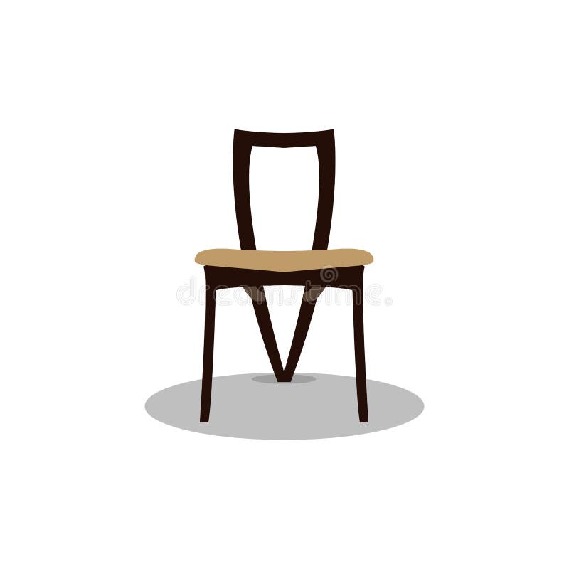 Stol Stolsymbol, Stolsymbol Eps10, Stolsymbol Vektor Illustrationer ...