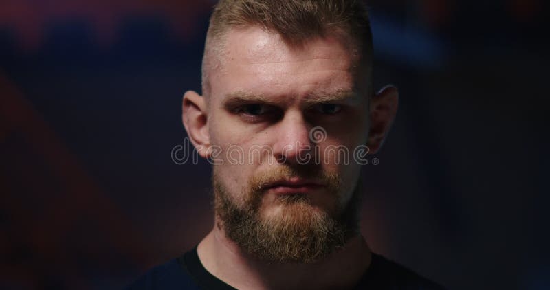 Stolid Young Man Looking at Camera Stock Video - Video of handsome ...