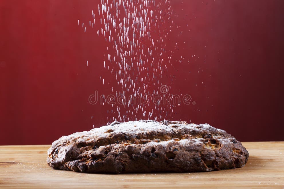 Stollen stock photo. Image of twinkle, sparkle, tradition - 35761028