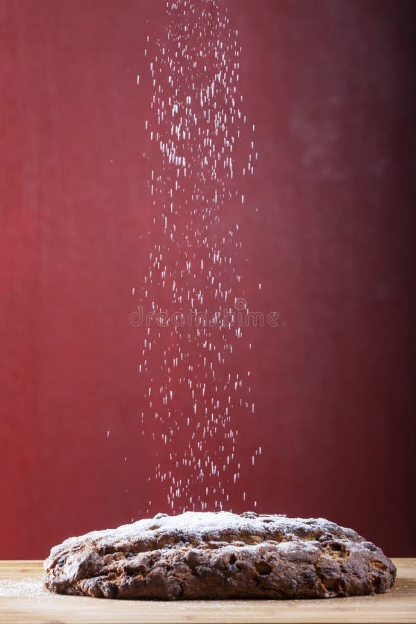 Stollen stock image. Image of advent, german, snow, stollen - 35760843