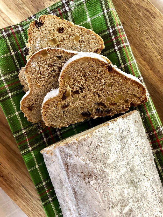 Stollen loaf stock photo. Image of tradition, sweet - 133730376