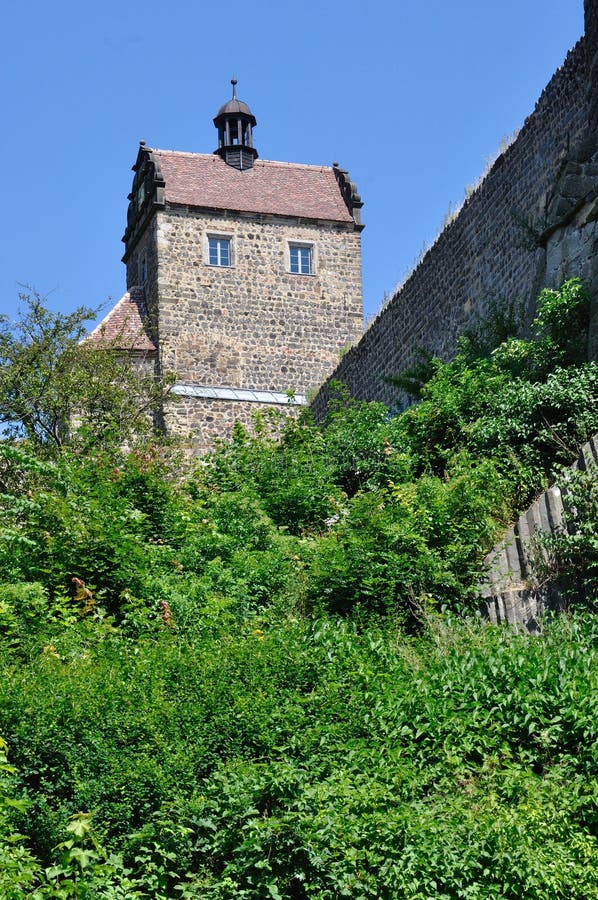 Stolpen Castle, Saxony, Germany Stock Photo - Image of roman, sunny ...