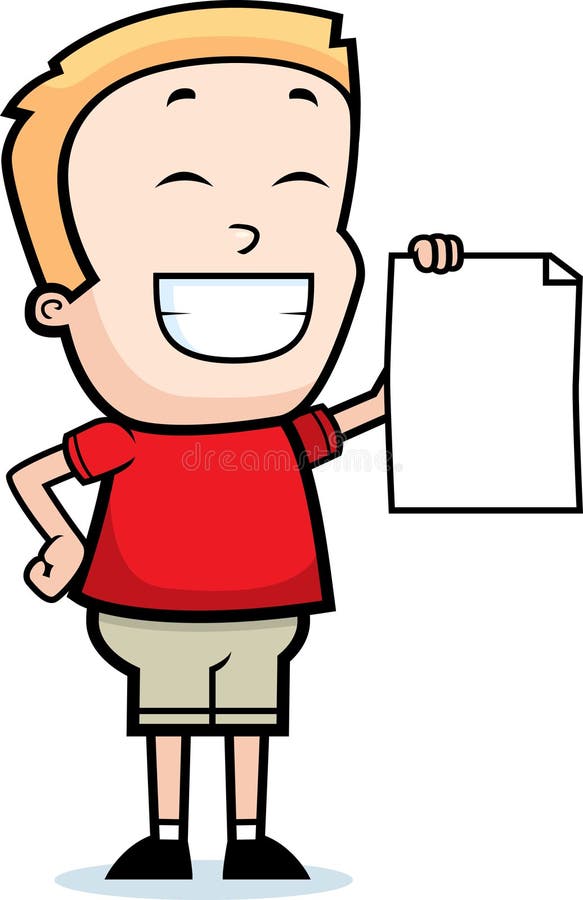 Stolt Pojke vektor illustrationer. Illustration av utför - 9942384