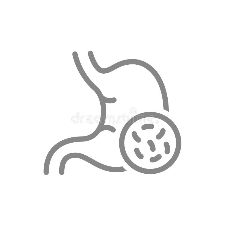 An Icon of E.coli Bacteria Cartoon Design Style with a Sign Board Stock ... An Icon of E.coli Bacteria Cartoon Design Style with a Sign Board Stock ...