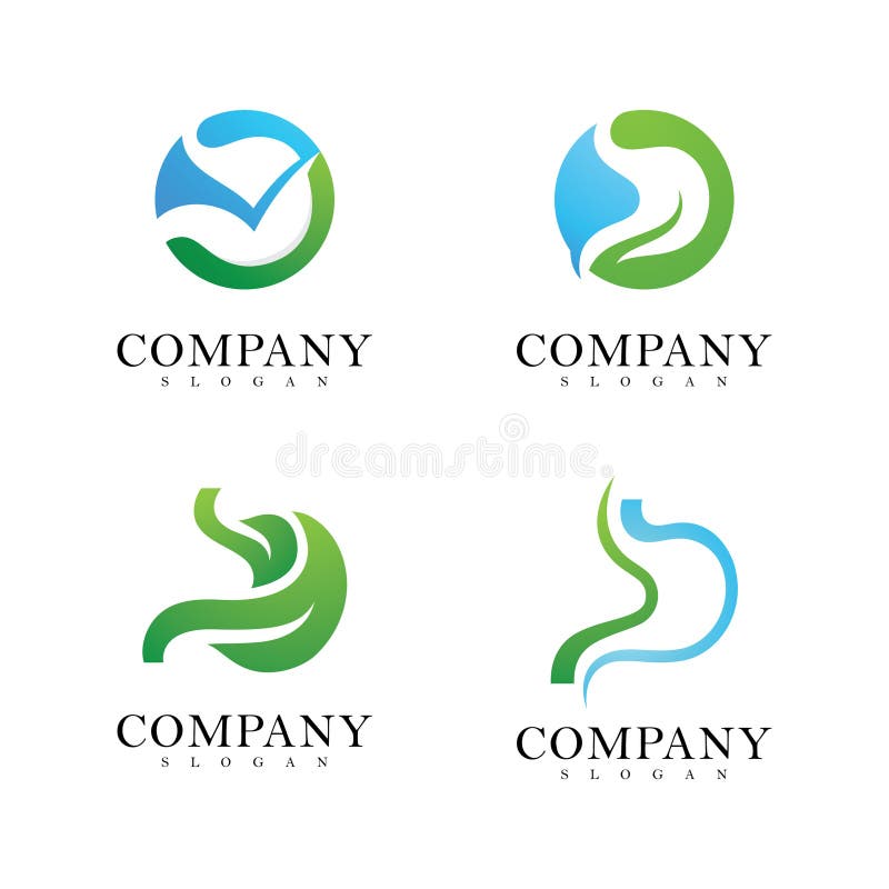 Stomach Care Logo Vector Design Template, Creative Stomach Symbol Stock ...