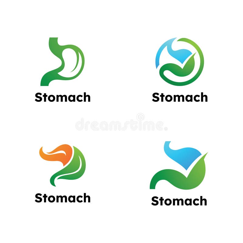 Stomach Care Logo Vector Design Template, Creative Stomach Symbol Stock ...