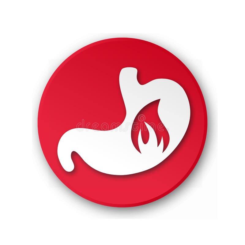 Stomach Fire. Excessive Acidity, Indigestion, Stomach Disease, Gastric ...
