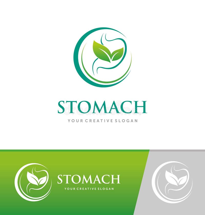 Stomach Logo, Stomach Care Logo Vector Stock Vector - Illustration of ...